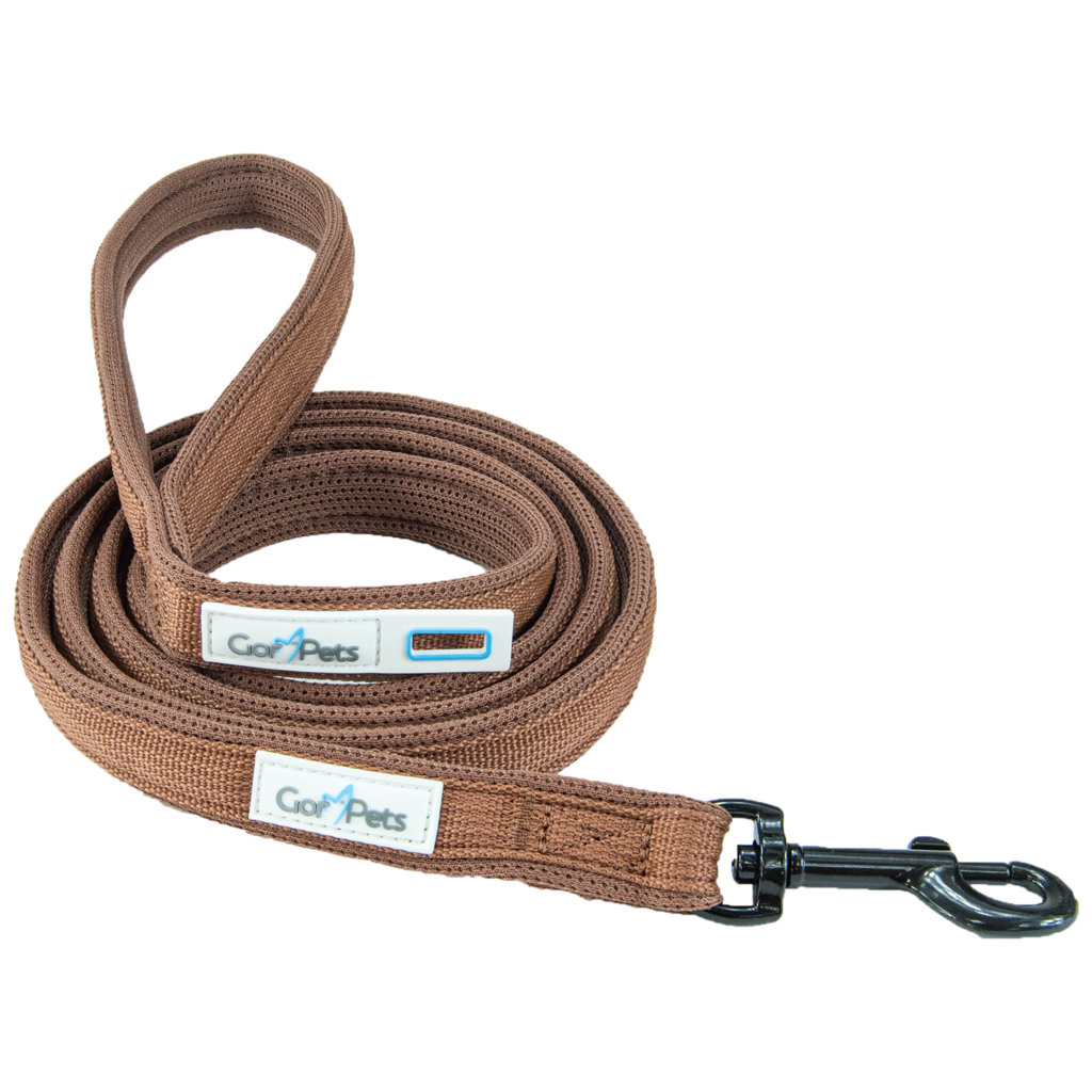 Gor Soft Mesh Dog Leash (180x2cm) Copper - Gor Pets